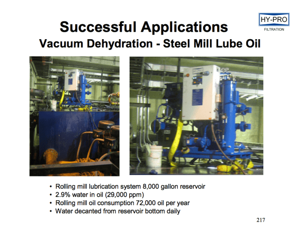 Steel Mill Case Study - Vacuum Dehydration