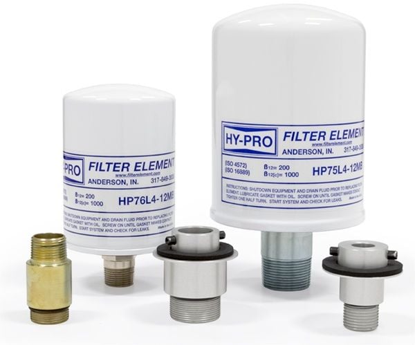 Spin-On Breathers G8 Dualglass Particulate Breathers Specifications